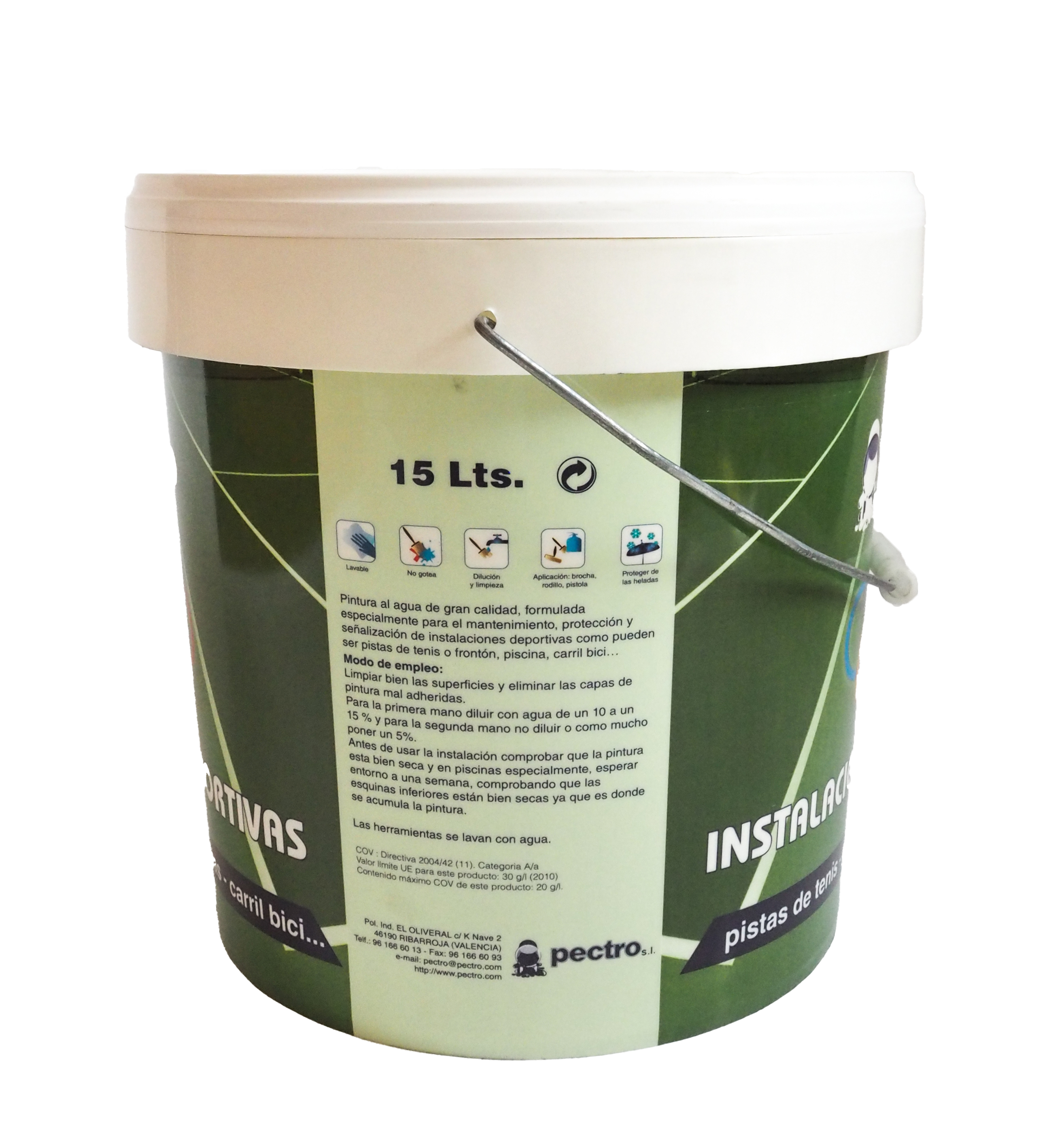 Pintura para pavimentos instalaciones deportivas | pectro.com